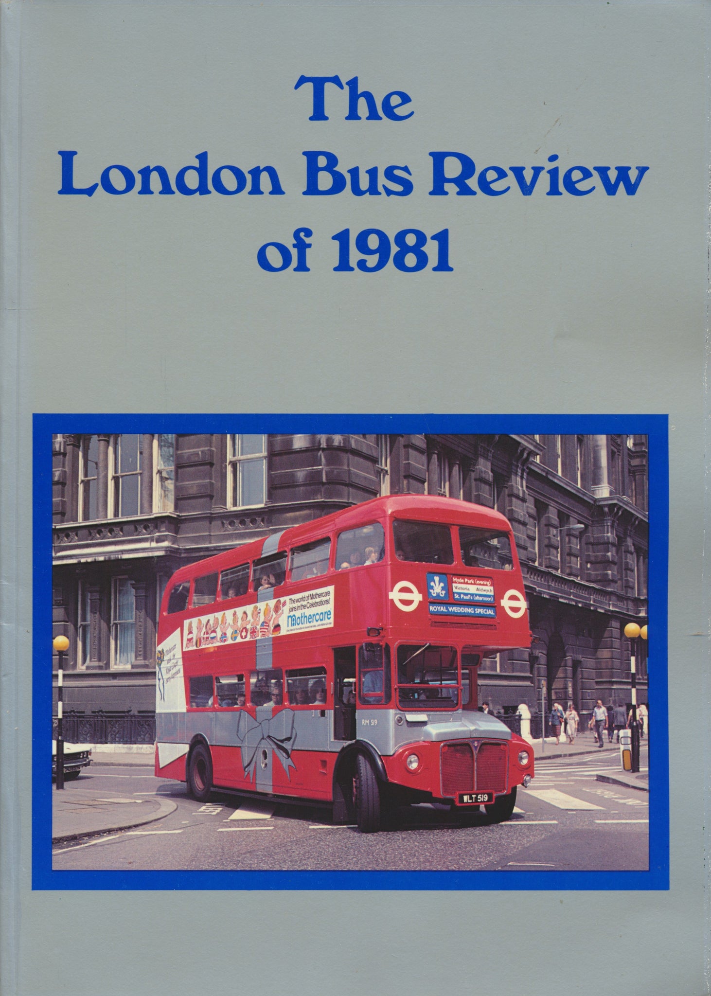 The London Bus Review of 1981 – Rail Books