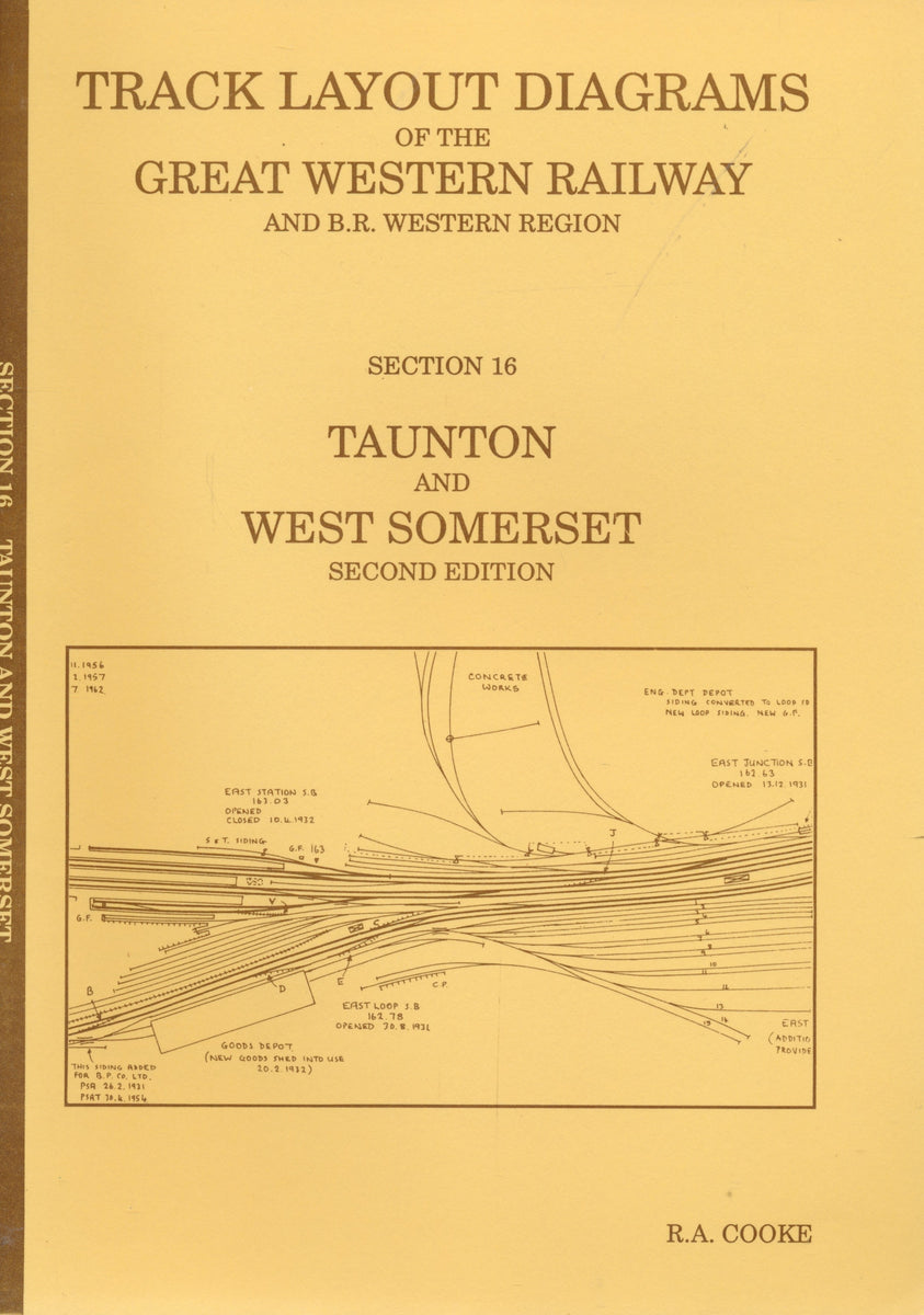 Track Layout Diagrams of the GWR and BR (WR) - Section 16 (2nd Ed ...