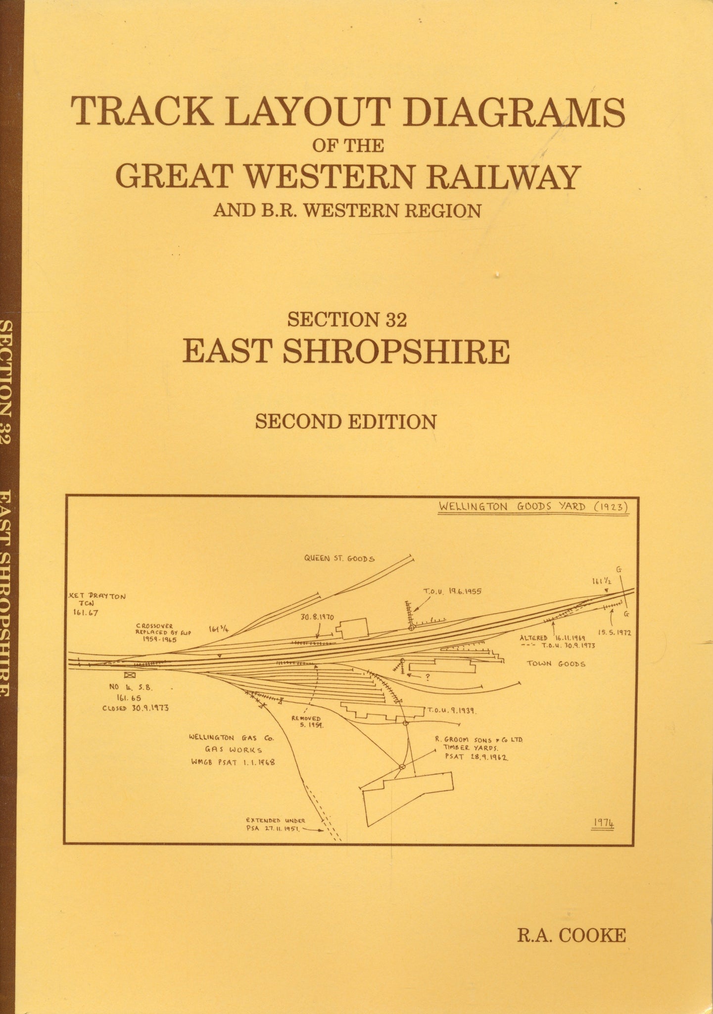 Track Layout Diagrams of the GWR and BR (WR) - Section 32 - 2nd Ed ...