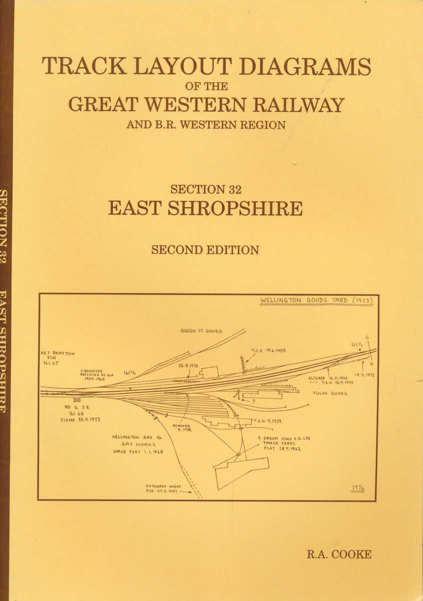 Track Layout Diagrams of the GWR and BR (WR) - Section 32 - 2nd Ed ...
