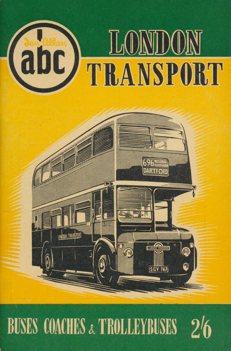 abc London Transport Buses, Coaches & Trolleybuses (1955) – Rail Books