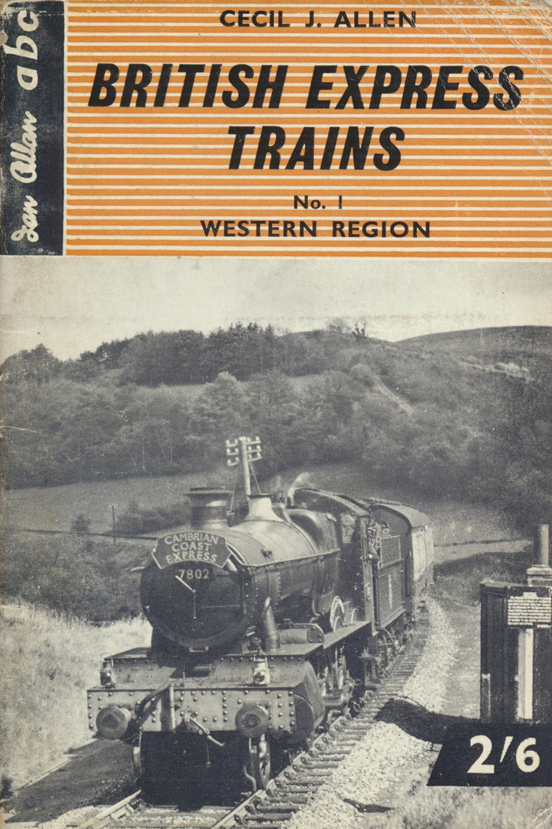 British Express Trains No. 1 Western Region – Rail Books