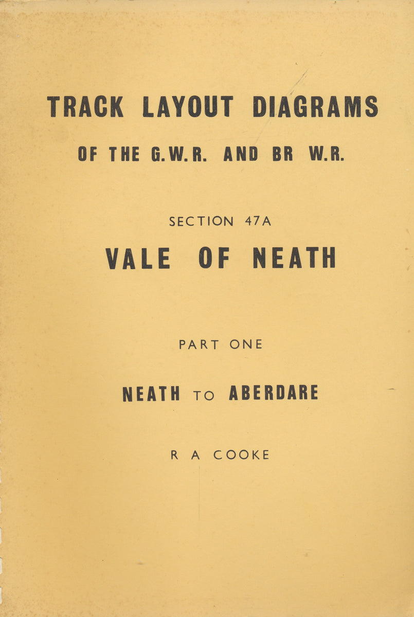 Track Layout Diagrams of the GWR and BR (WR) - Section 47A – Rail Books