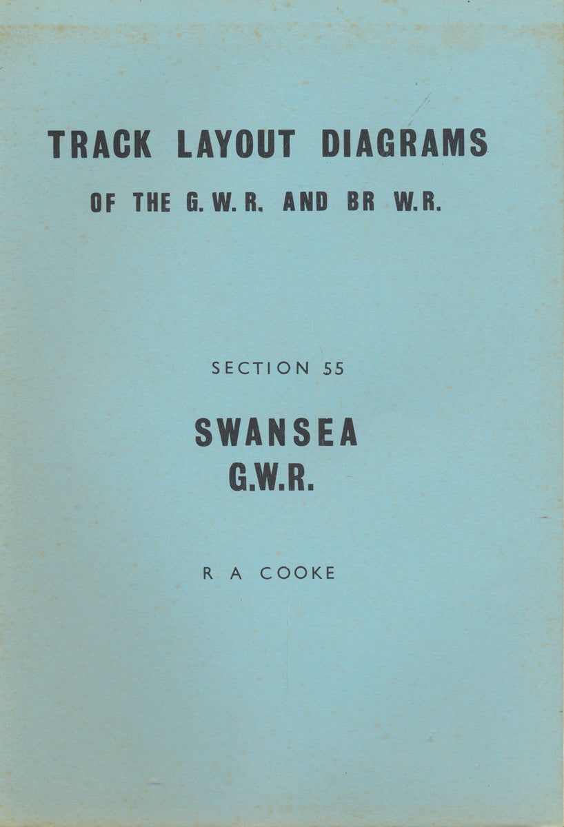 Track Layout Diagrams of the GWR and BR (WR) - Section 55 – Rail Books
