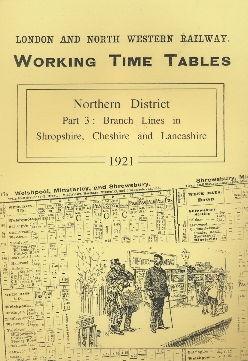 Reprint of Working Time Tables - LNWR Northern District Part 3 (Octobe ...