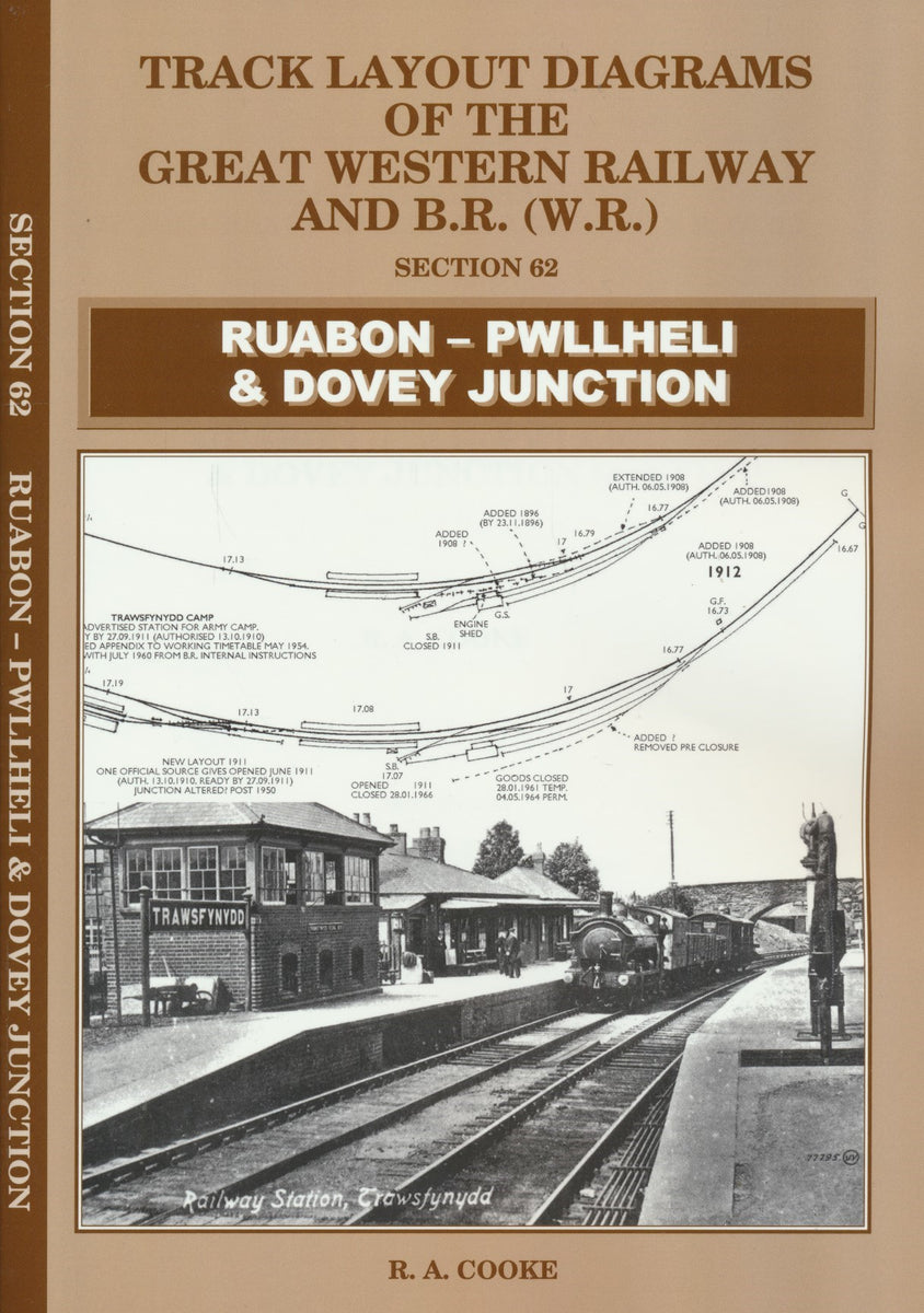 Track Layout Diagrams of the GWR and BR (WR) - Section 62 Ruabon to Pw ...