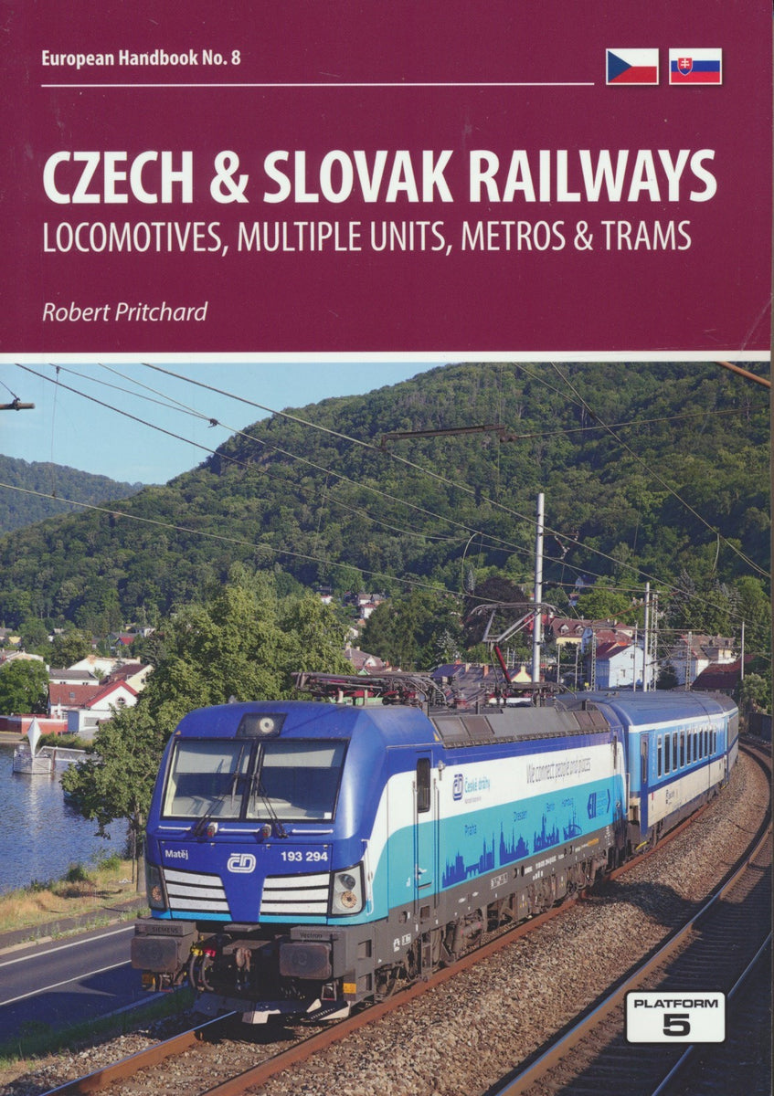 European Handbook No. 8 - Czech & Slovak Railways: Locomotives, Multip ...