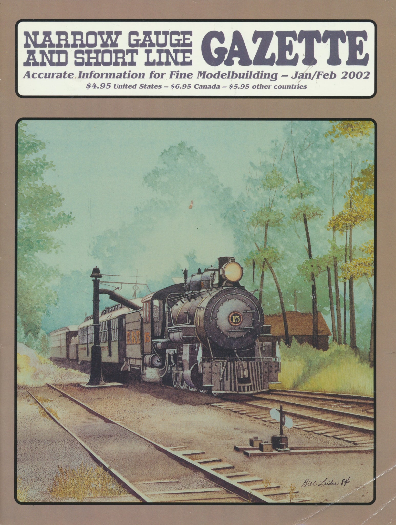 Narrow Gauge and Short Line Gazette: Jan-Feb 2002 – Rail Books