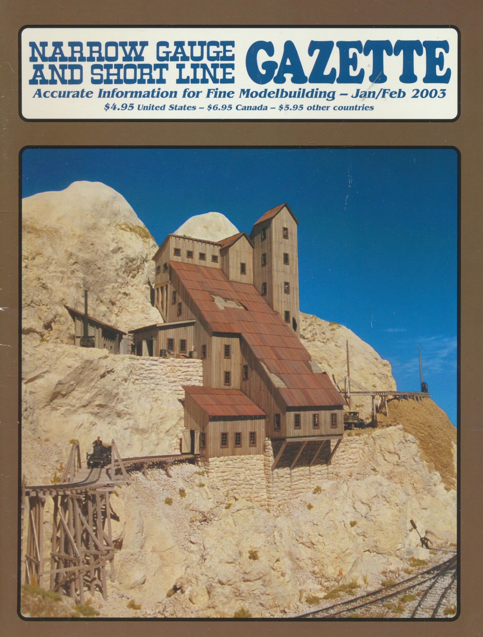 Narrow Gauge and Short Line Gazette: Jan-Feb 2003 – Rail Books