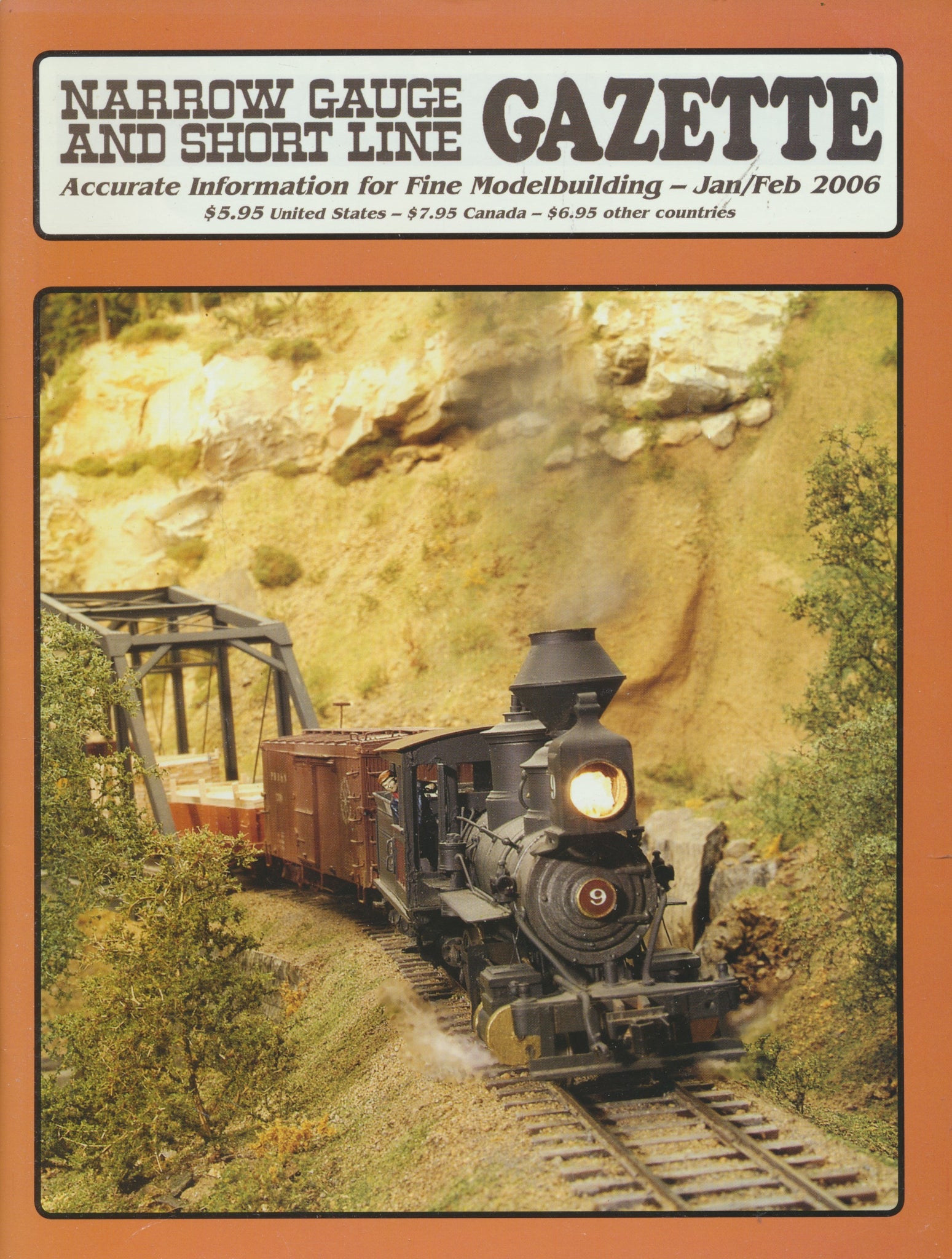 Narrow Gauge and Short Line Gazette: Jan-Feb 2006 – Rail Books