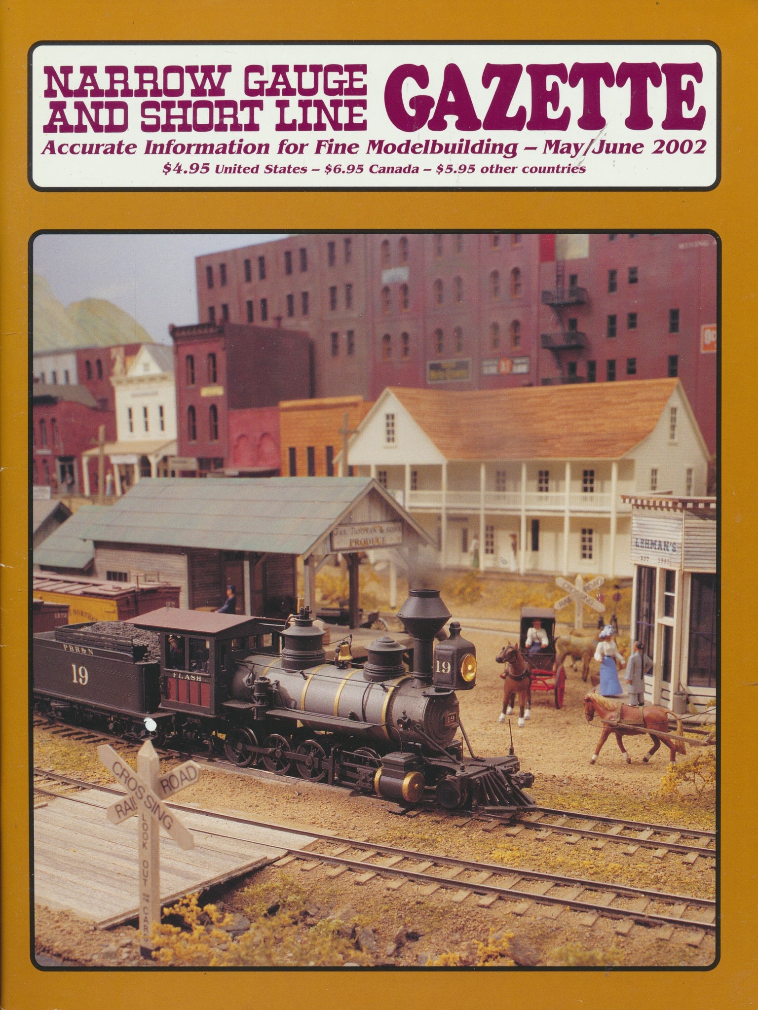 Narrow Gauge and Short Line Gazette: May-June 2002 – Rail Books