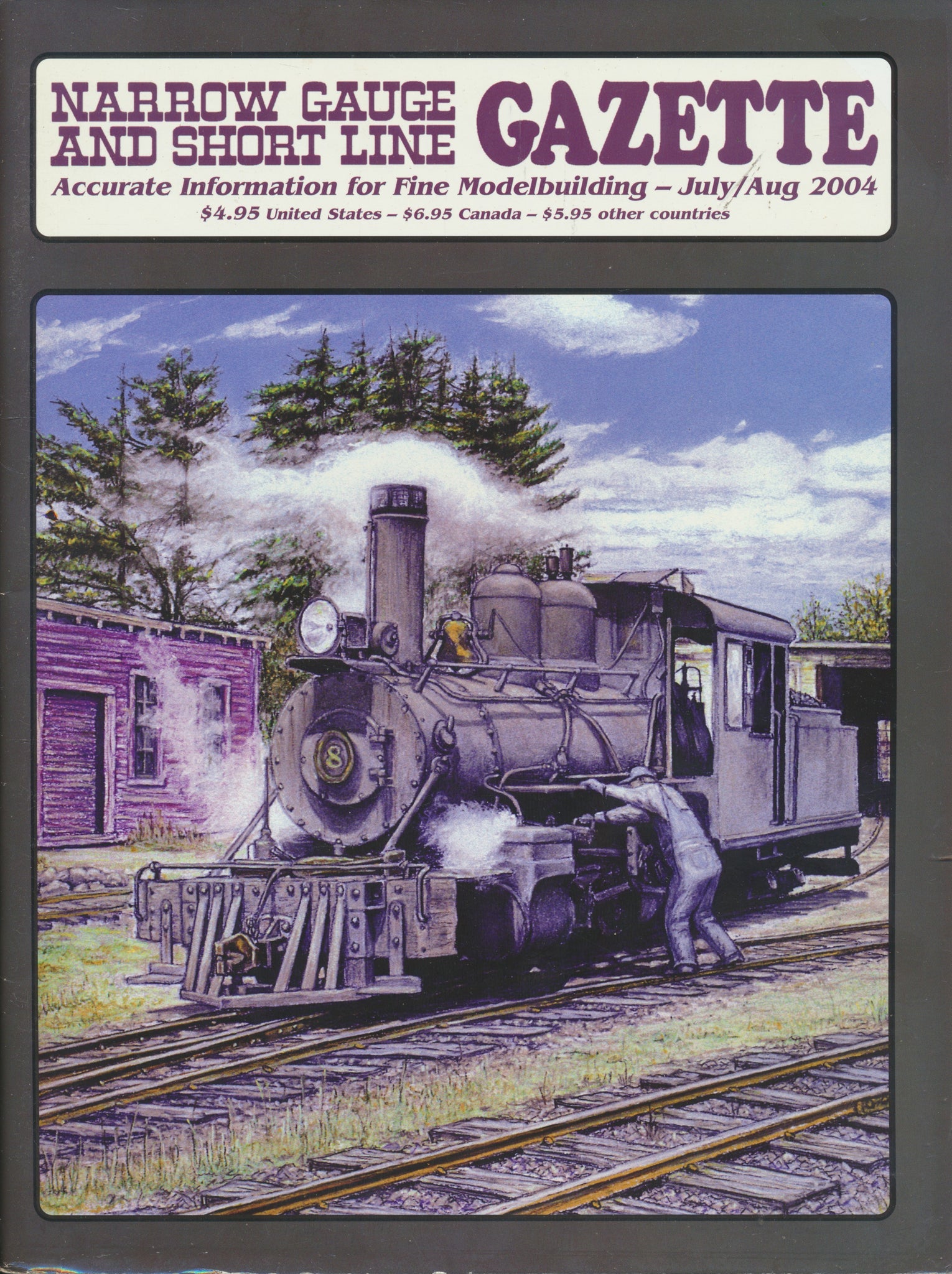 Narrow Gauge and Short Line Gazette: July-Aug 2004 – Rail Books