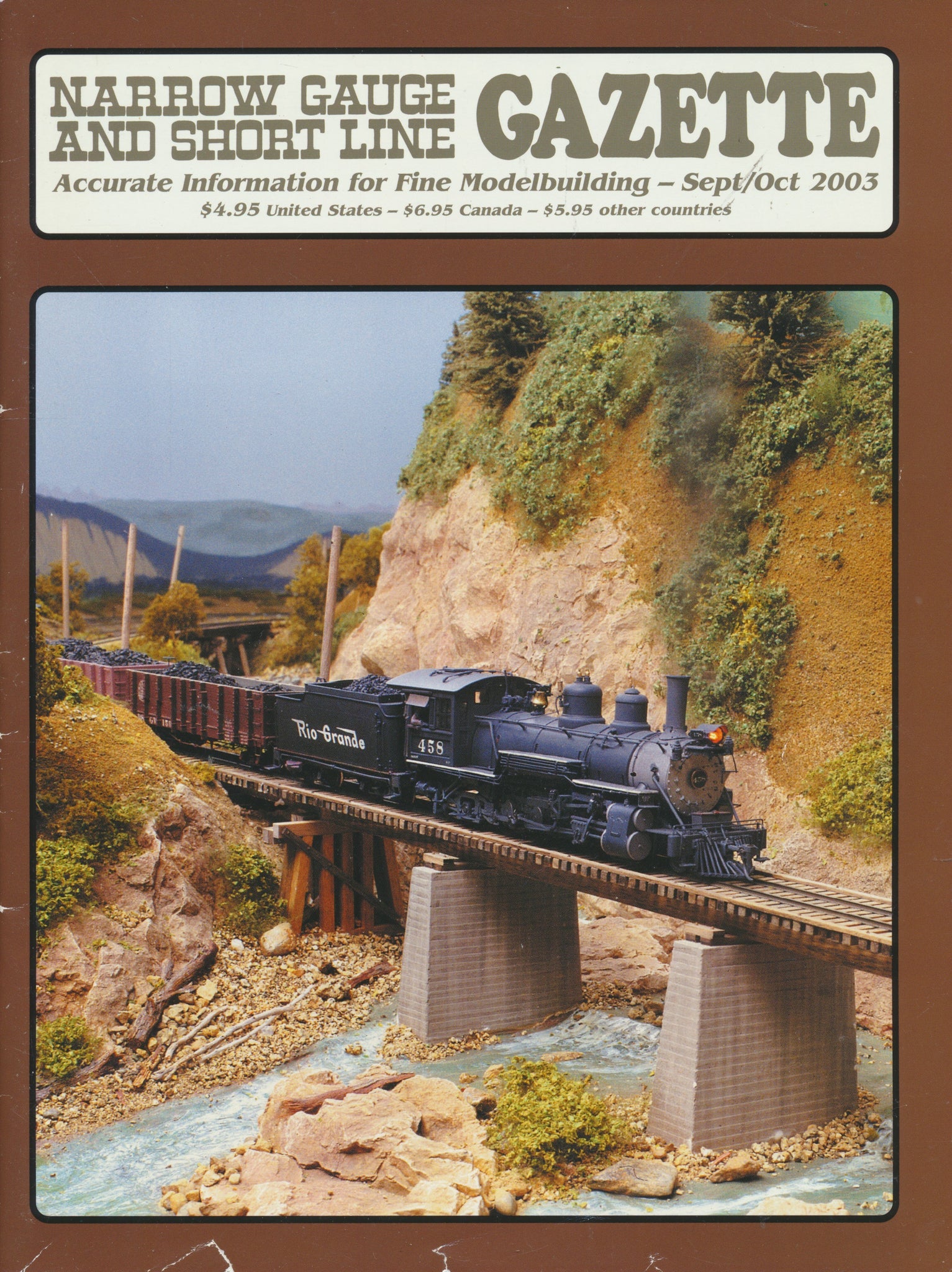 Narrow Gauge and Short Line Gazette: Sept-Oct 2003 – Rail Books