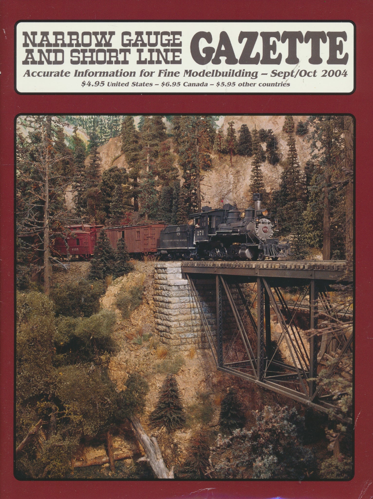 Narrow Gauge and Short Line Gazette: Sept-Oct 2004 – Rail Books