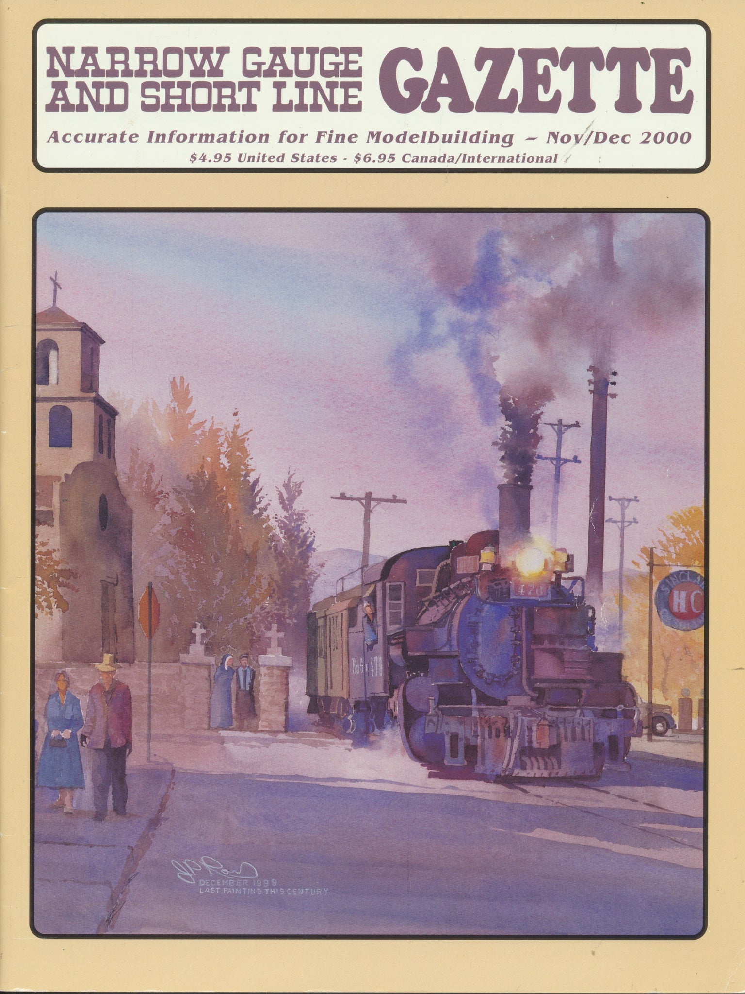 Narrow Gauge and Short Line Gazette: Nov-Dec 2000 – Rail Books