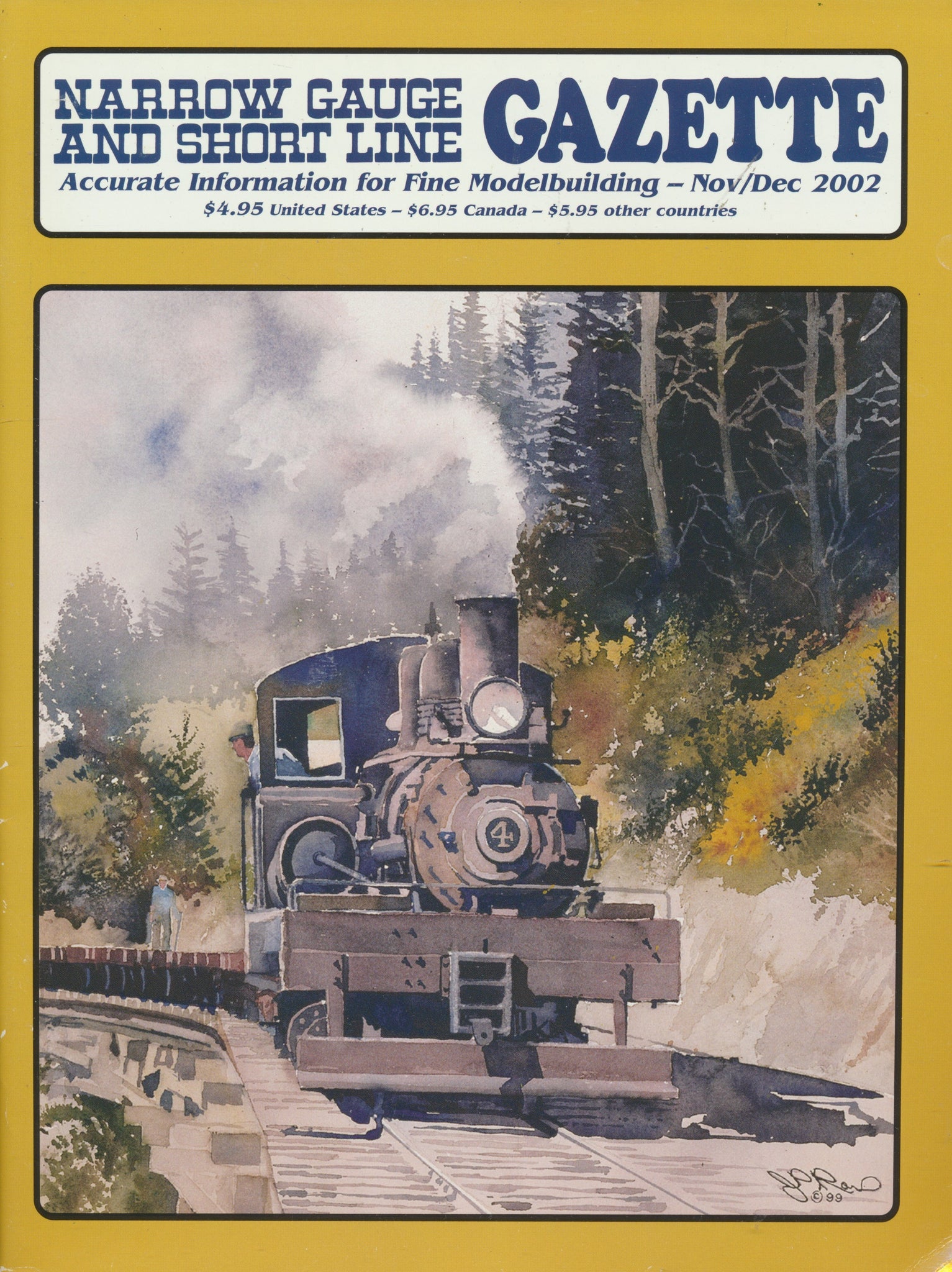 Narrow Gauge and Short Line Gazette: Nov-Dec 2002 – Rail Books