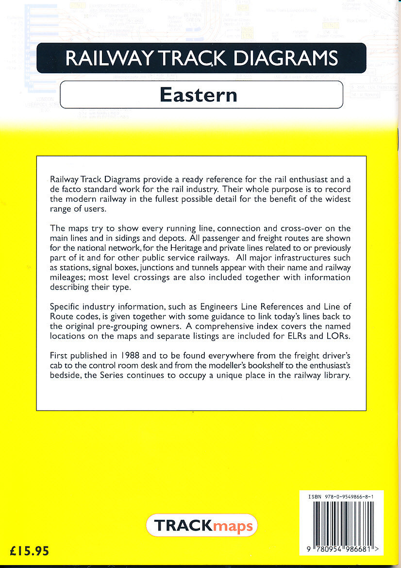 Railway Track Diagrams: 2 Eastern (4th Edition - 2016) – Rail Books