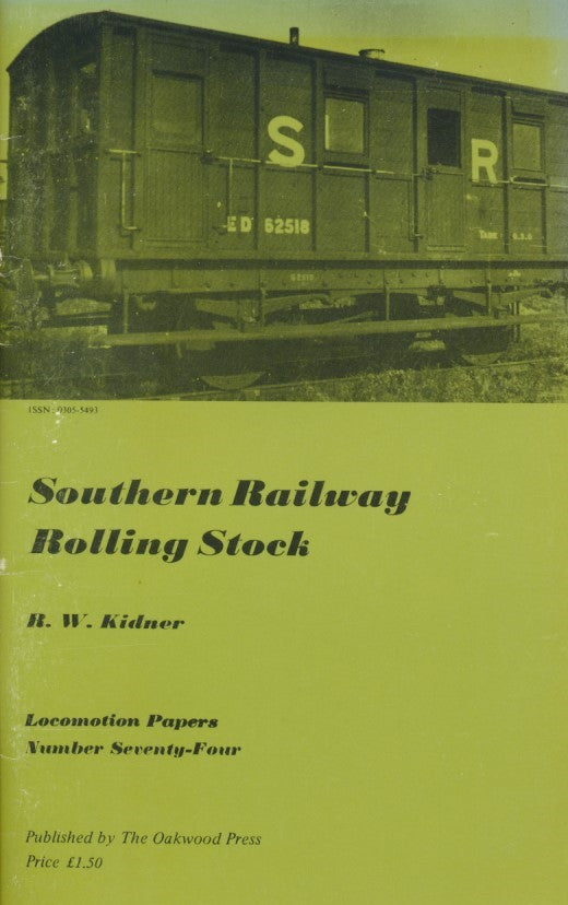 Notes on Southern Railway Rolling Stock (LP 74) – Rail Books