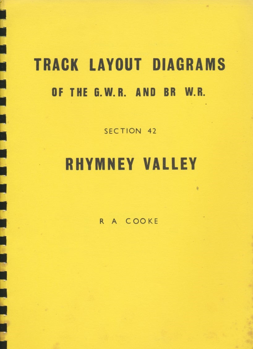 Track Layout Diagrams of the GWR and BR (WR) - Section 42 – Rail Books