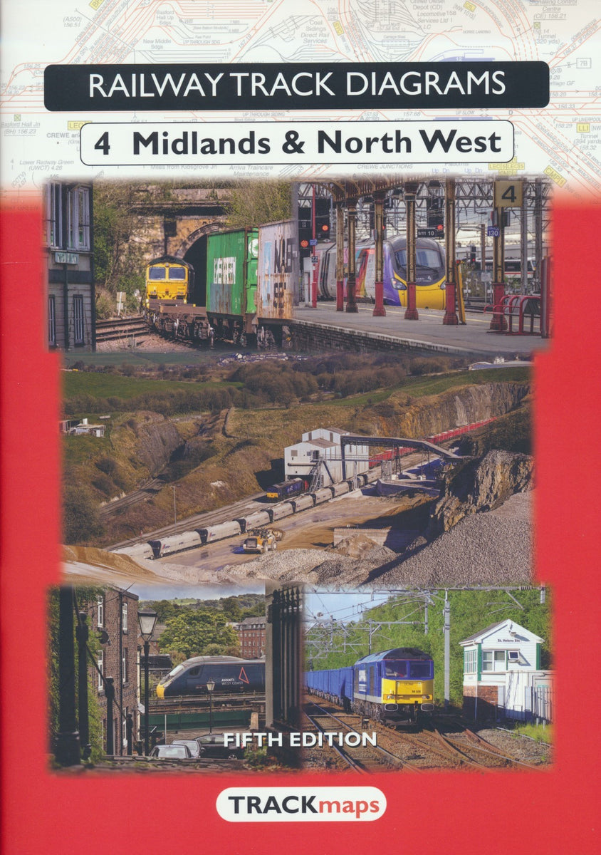 Railway Track Diagrams: 4 Midlands & North West – Rail Books